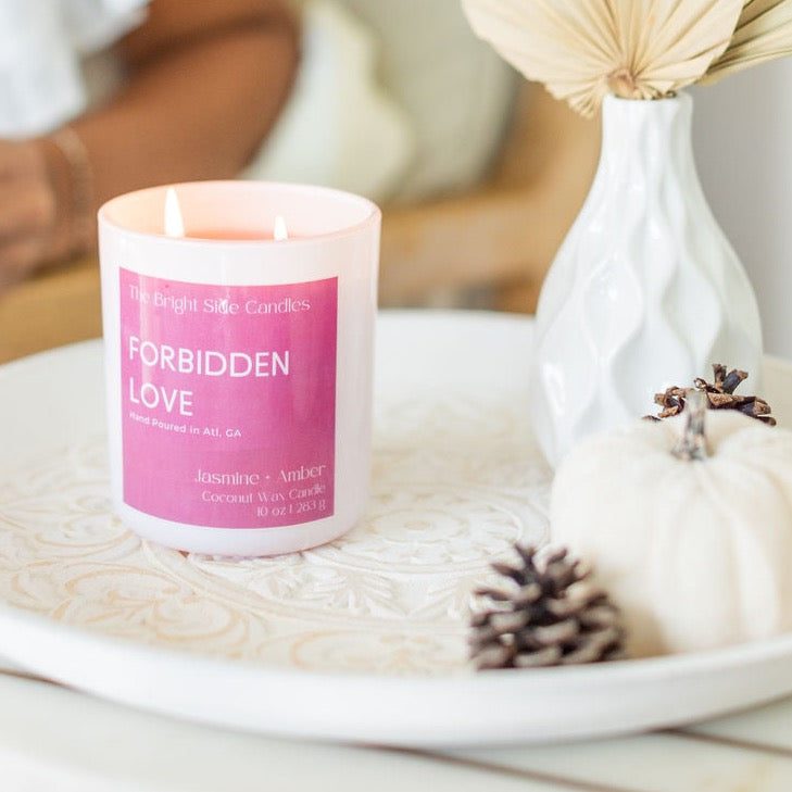 Forbidden Love Trope Candle – The Bright Side Candles